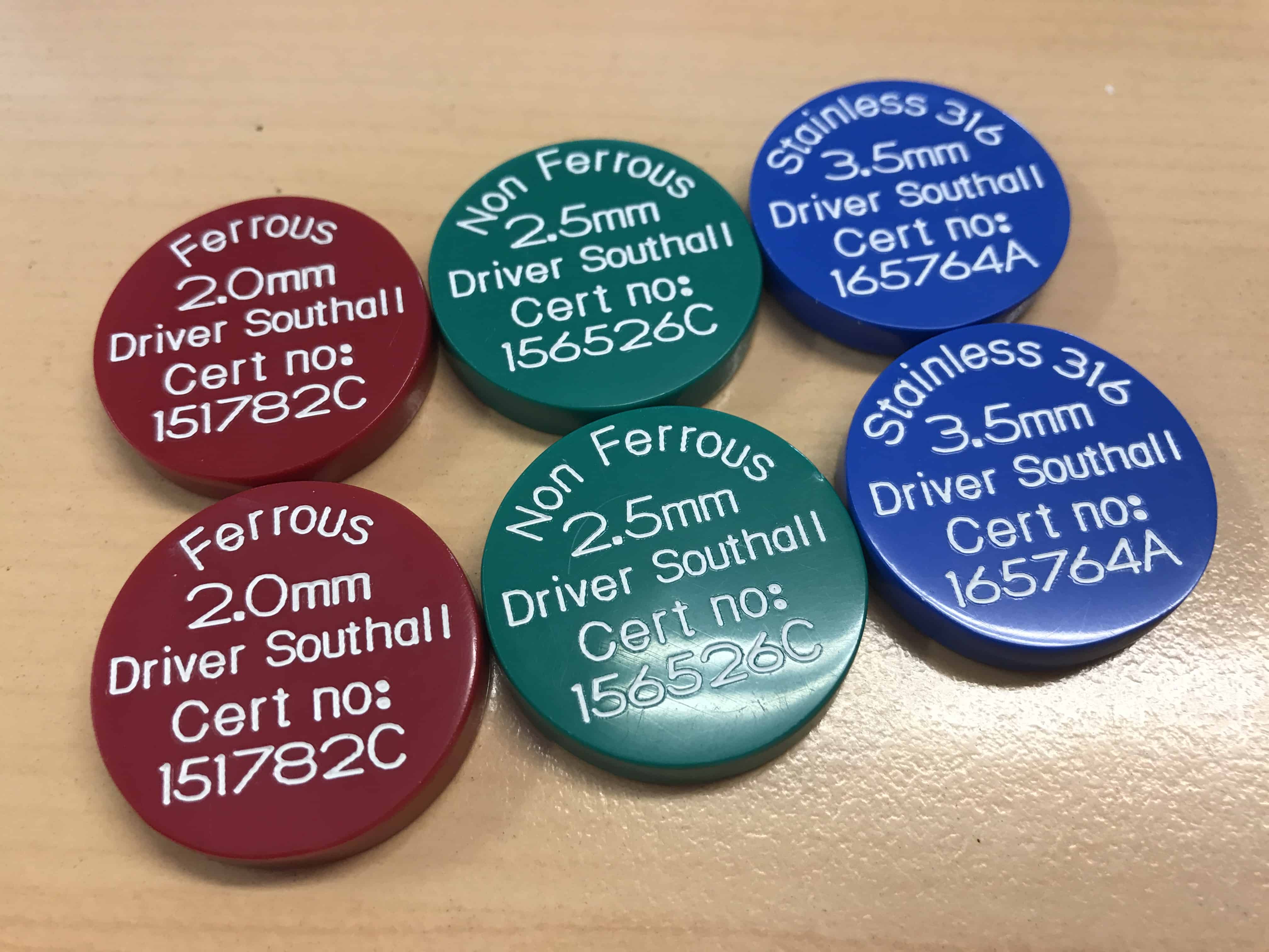 Acetal Test Pieces - FDA Approved | Driver Southall